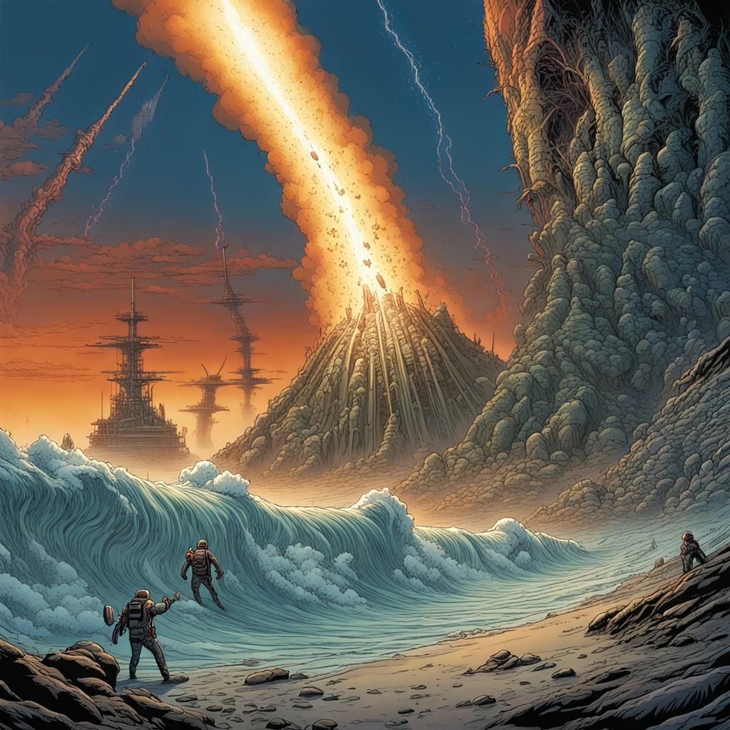 Cataclysm. - AI Generated Artwork - NightCafe Creator