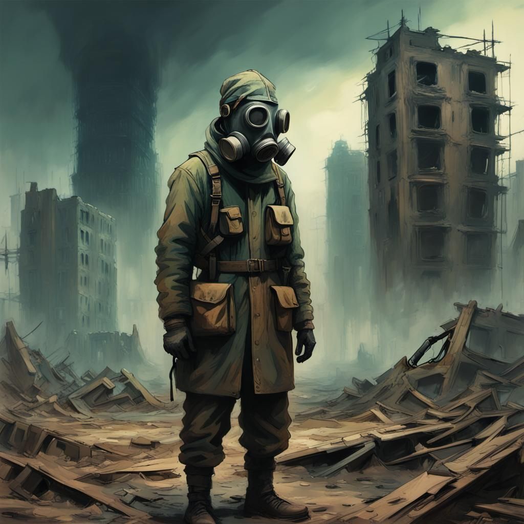 Nuclear aftermath - AI Generated Artwork - NightCafe Creator