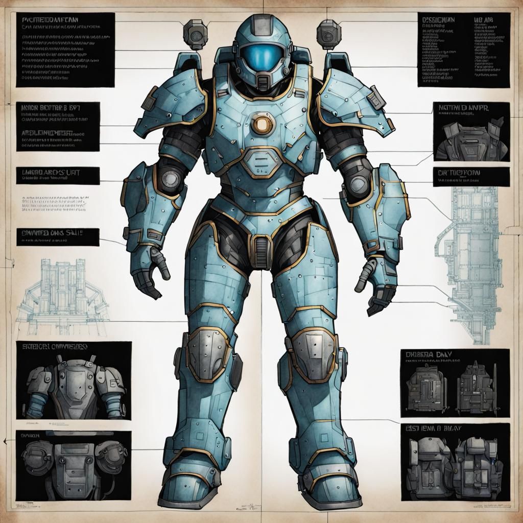 Fallout meets Halo... - AI Generated Artwork - NightCafe Creator