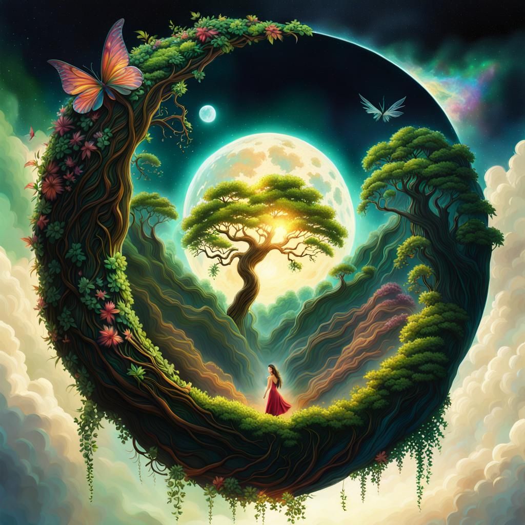 Moonlight fairytale prison | @Raveighen - AI Generated Artwork ...