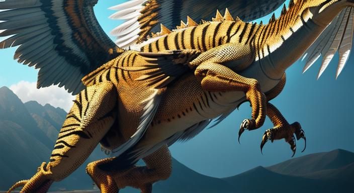 close-up on face, 32k Hyper realistic, intricately detailed winged ...