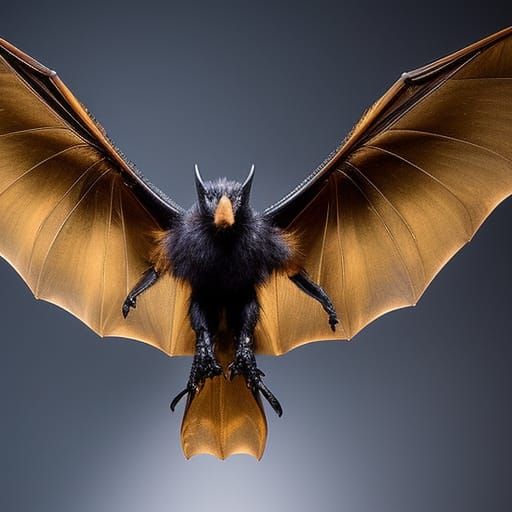 bat winged creature - AI Generated Artwork - NightCafe Creator
