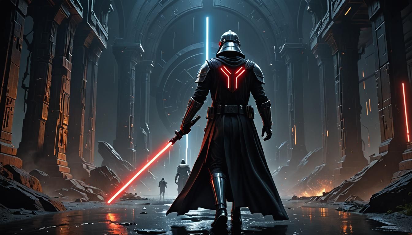 Dark Lord of Sith - AI Generated Artwork - NightCafe Creator