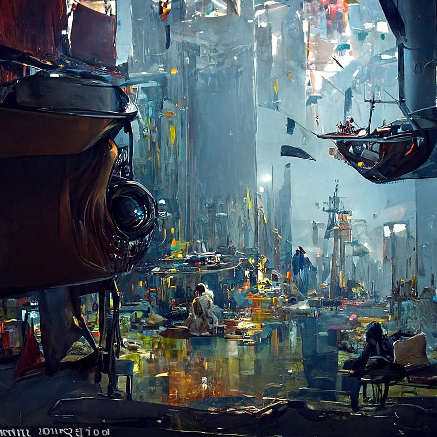 Afro futurism - AI Generated Artwork - NightCafe Creator