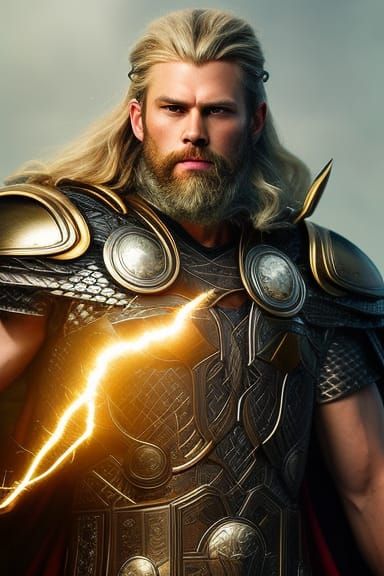 Thor - AI Generated Artwork - NightCafe Creator