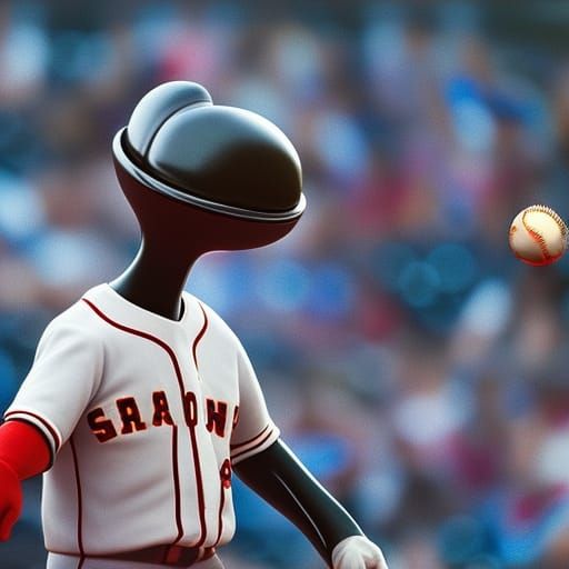 the bot league pitcher - AI Generated Artwork - NightCafe Creator