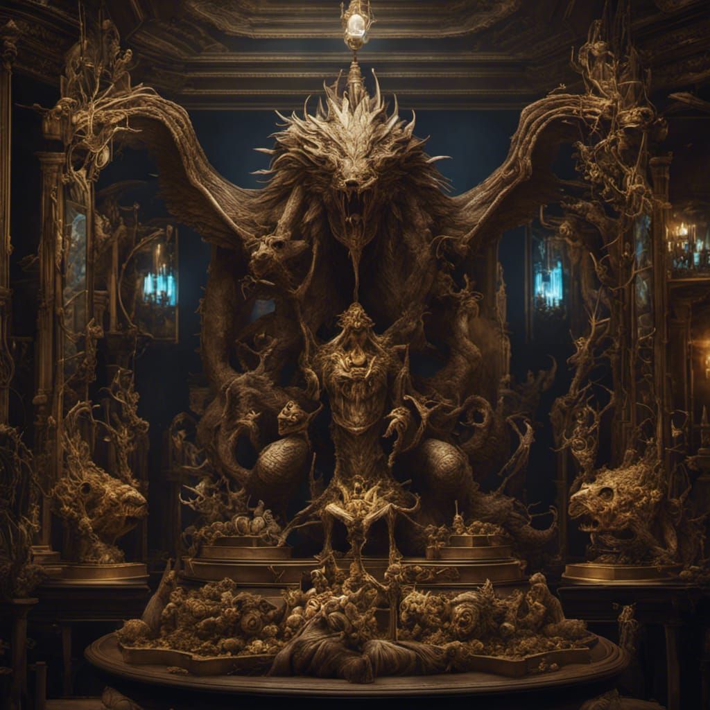 CRYPTID MONSTER PORTRAIT EVOLVED 1 - AI Generated Artwork - NightCafe ...