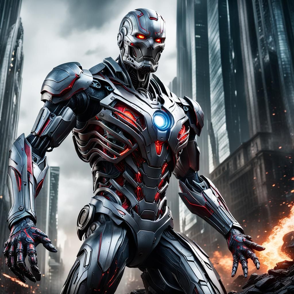 The Rise of Ultron, Savior of Man - AI Generated Artwork - NightCafe ...
