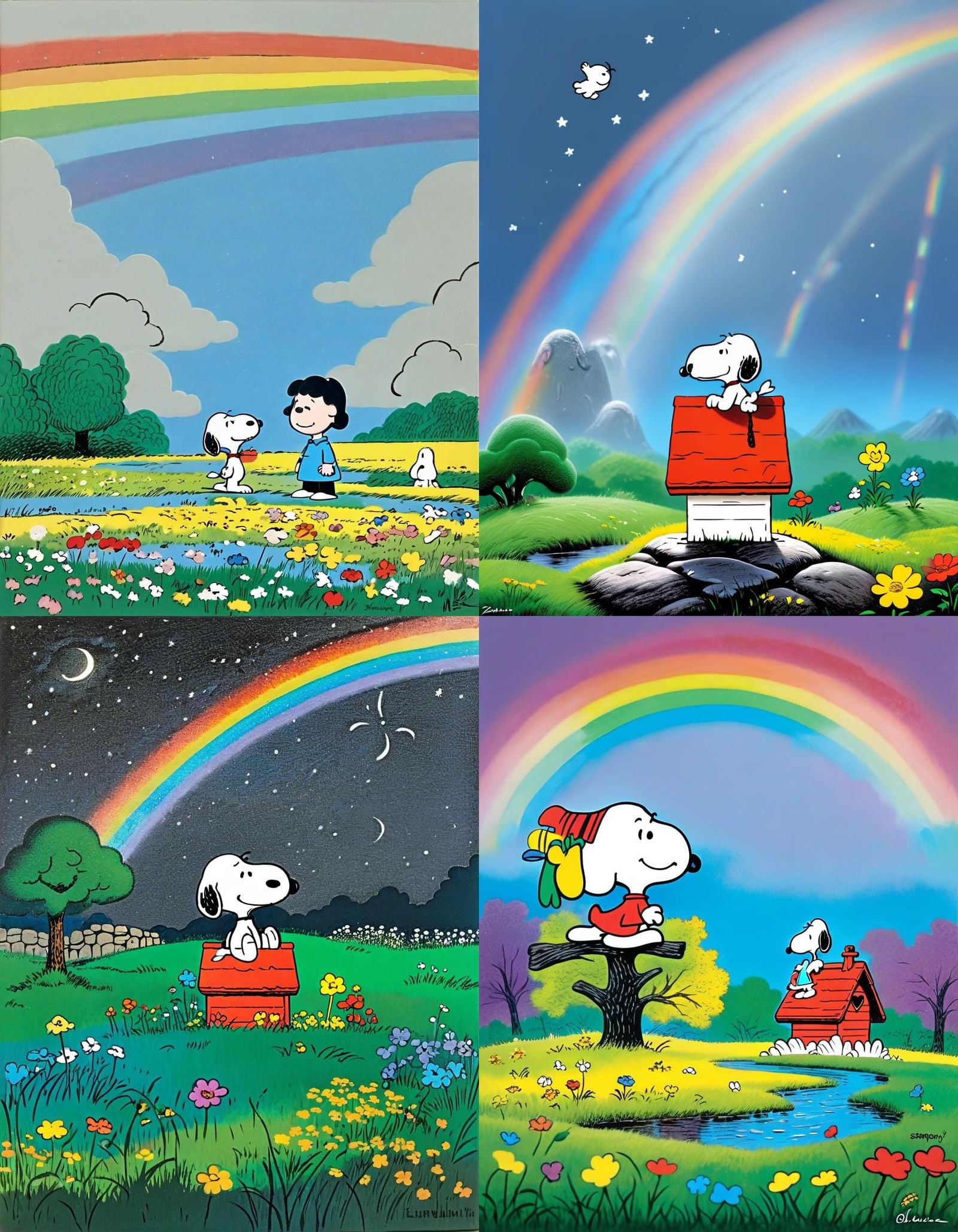 Snoopy old Style - AI Generated Artwork - NightCafe Creator