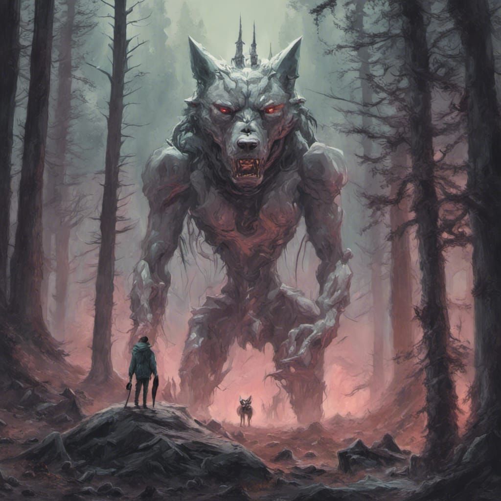 Northwoods cryptid - AI Generated Artwork - NightCafe Creator