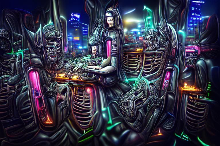 Life on cybertron by Vincent Di Fate digital illustration Behance HD 8K ...