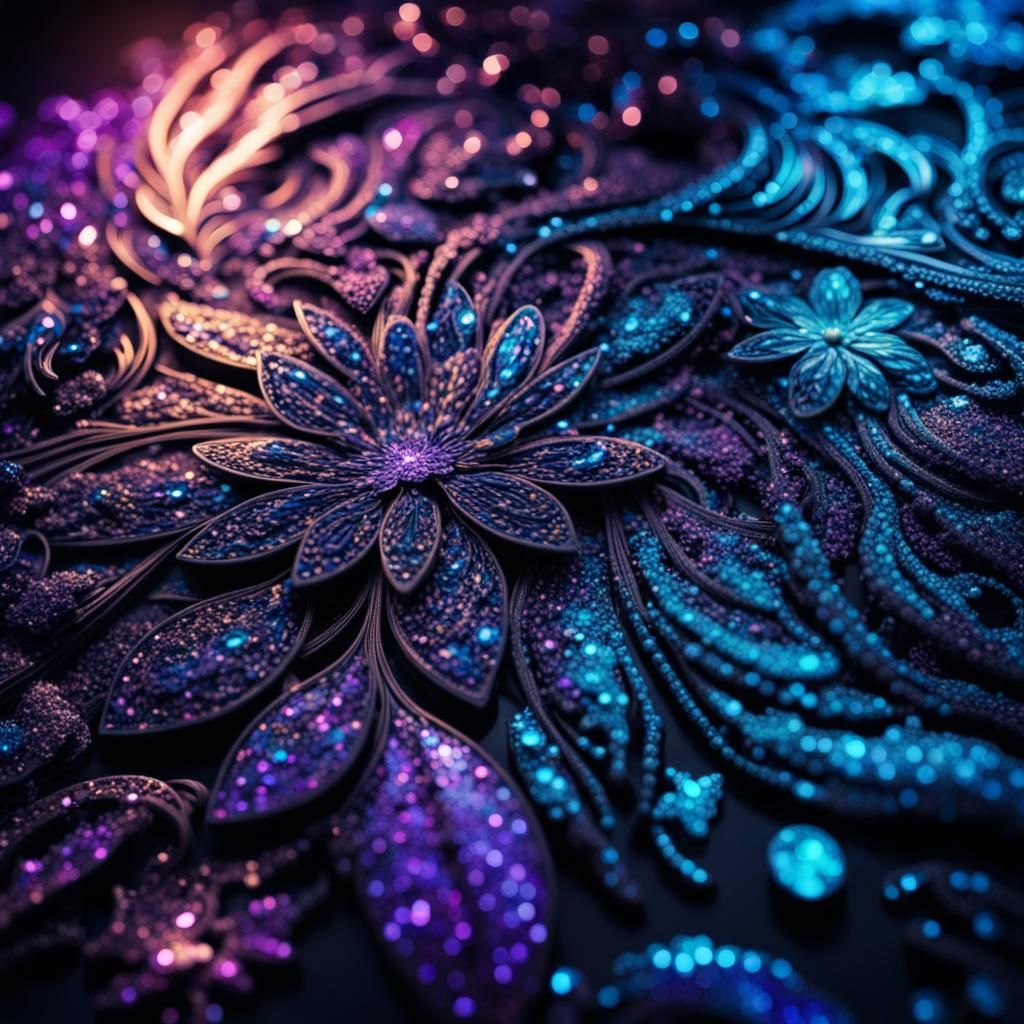 Black light art - AI Generated Artwork - NightCafe Creator