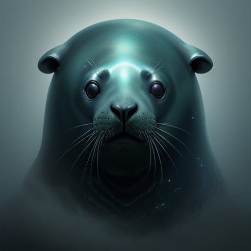 The alien seal - Mystical Aquatic Creature from Another Real...
