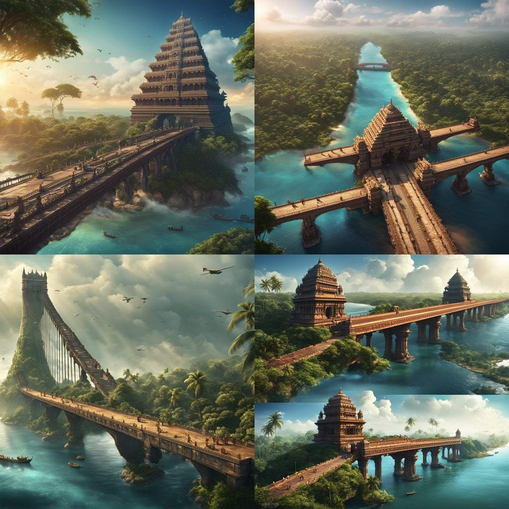 Ancient Ram-Setu Bridge -- Speculation Design