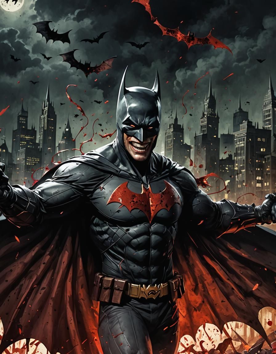 villain, murderer, brutality, psychopathy, laughing out loud, blood ...