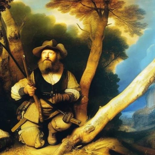 "The Tracker" - AI Generated Artwork - NightCafe Creator