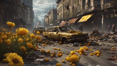 Zombie apocalypse - AI Generated Artwork - NightCafe Creator