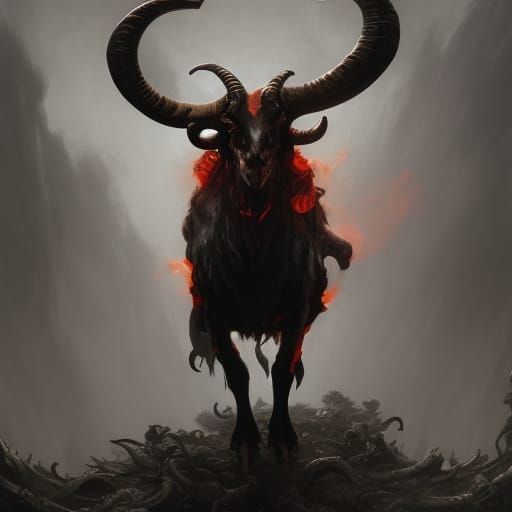 fire devils - Dark Fantasy Victorian Devil, Masterpiece Conc...