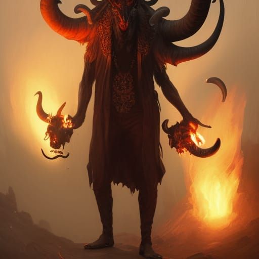 fire devils - AI Generated Artwork - NightCafe Creator