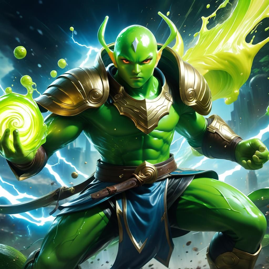 Indrouction: "Slime" the new Snail in League of Legends - AI Generated ...