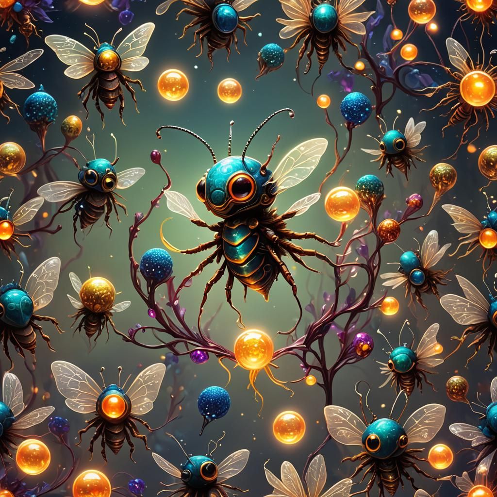 Insect Sprites - AI Generated Artwork - NightCafe Creator