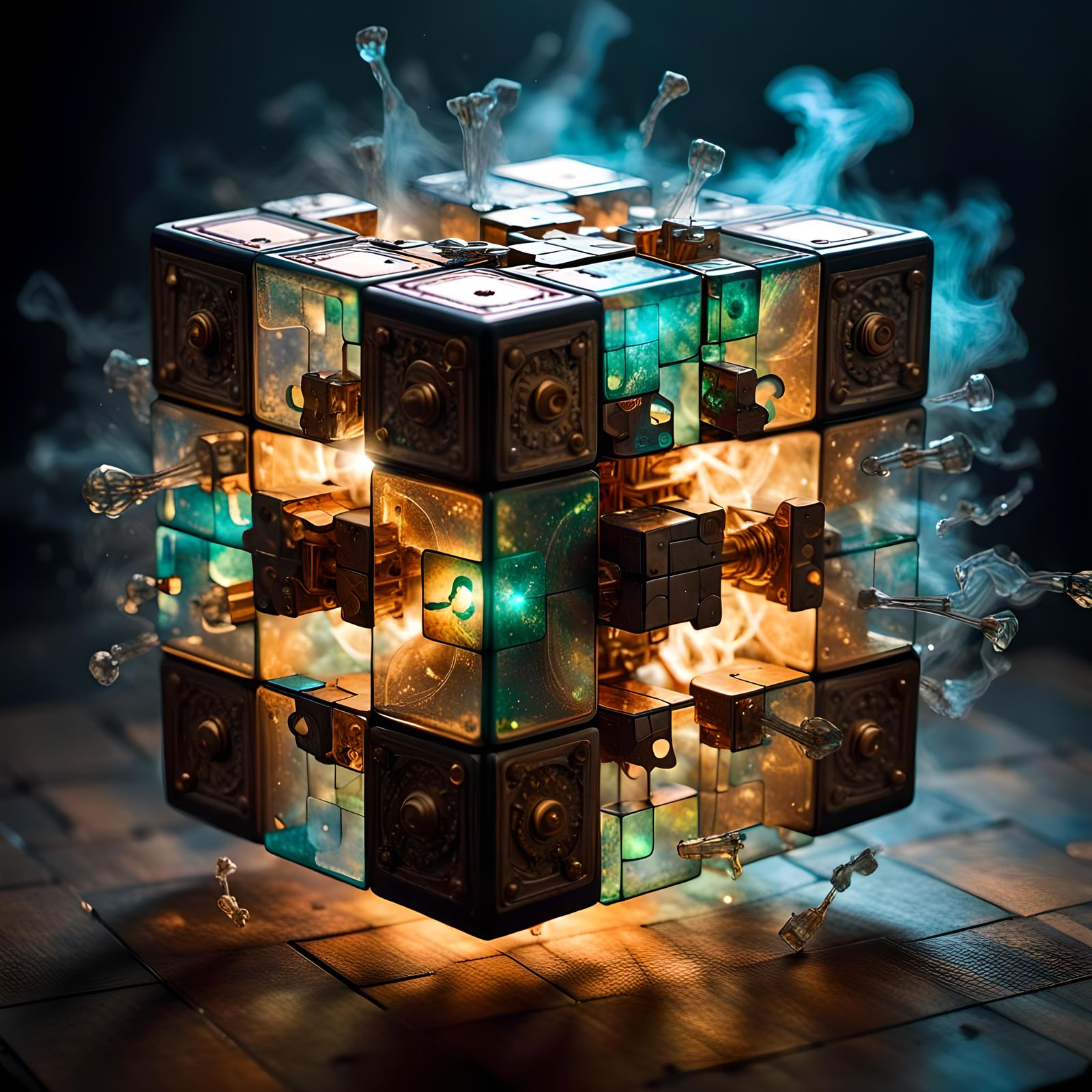 Alchemy of Intellect - AI Generated Artwork - NightCafe Creator