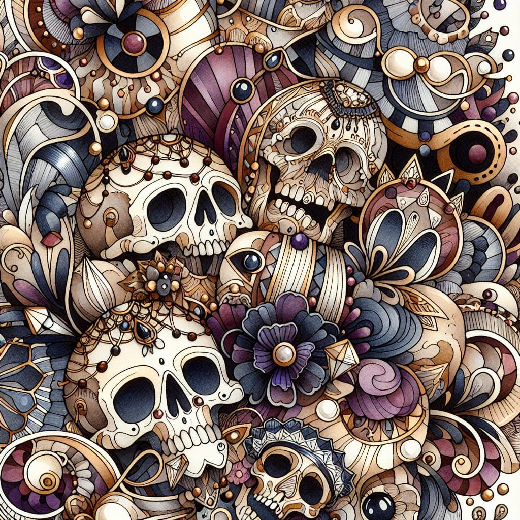 Gilded Skulls - Gilded Skulls