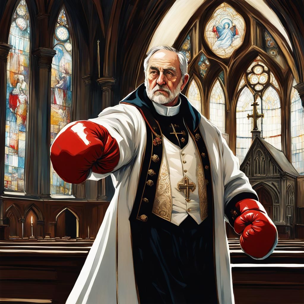 Faithful Fighter - AI Generated Artwork - NightCafe Creator