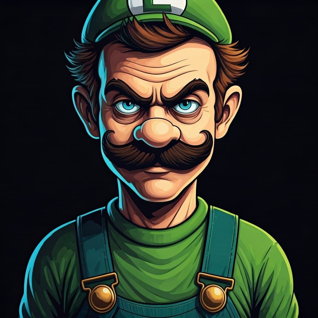 Weegee's Sinister Gaze in Creepy, Eerie Design - AI Art