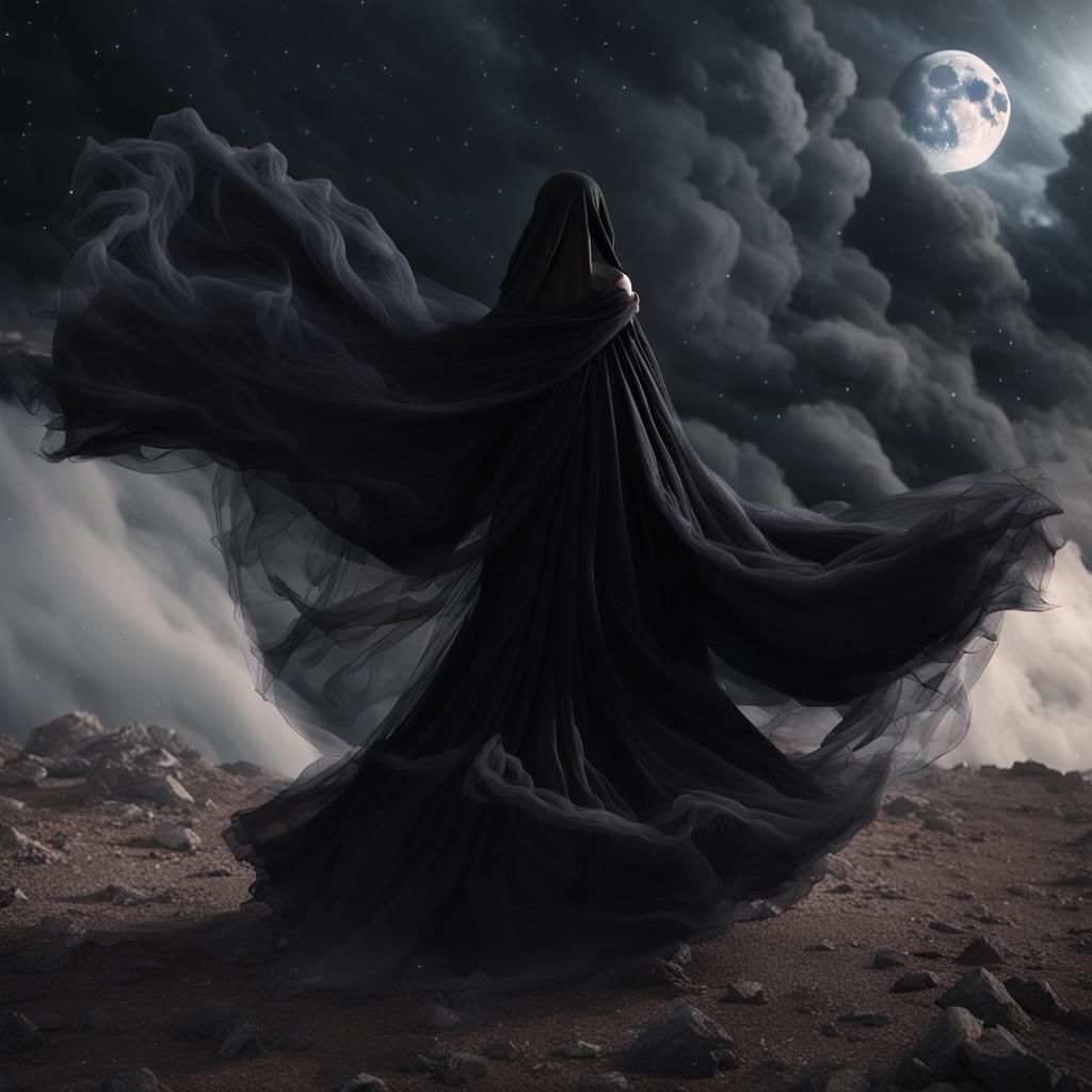 mysterious lady - AI Generated Artwork - NightCafe Creator