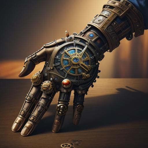 The hand of the inventor. - AI Generated Artwork - NightCafe Creator