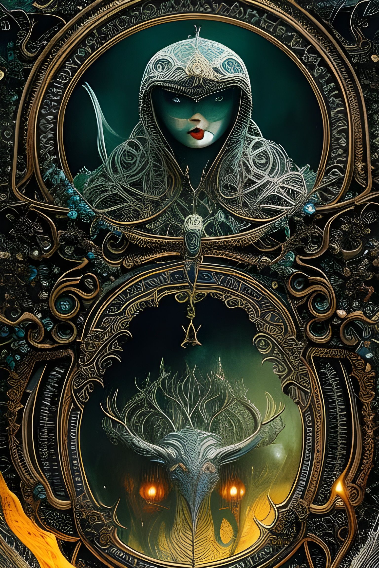 Black magic. Sorcery. Witchcraft. - AI Generated Artwork - NightCafe ...