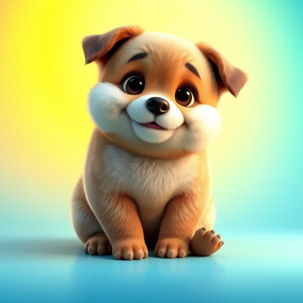 A really cute little baby dog - Cute Chubby Baby Dog in Vib...