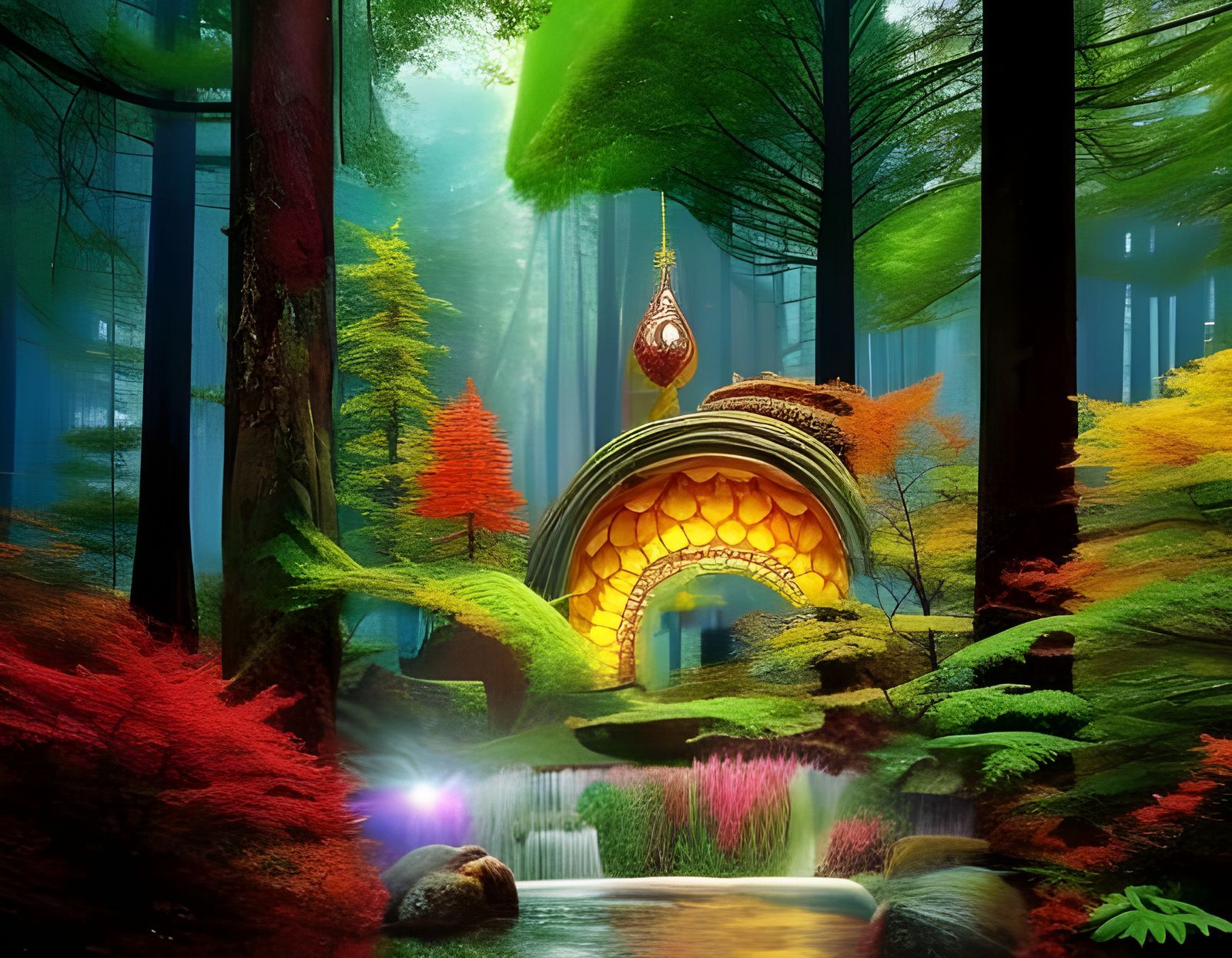 magical forest... - AI Generated Artwork - NightCafe Creator