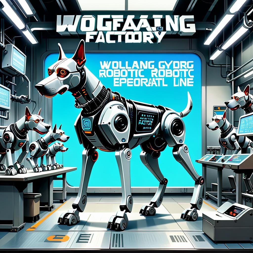 Cyborg Factory - AI Generated Artwork - NightCafe Creator