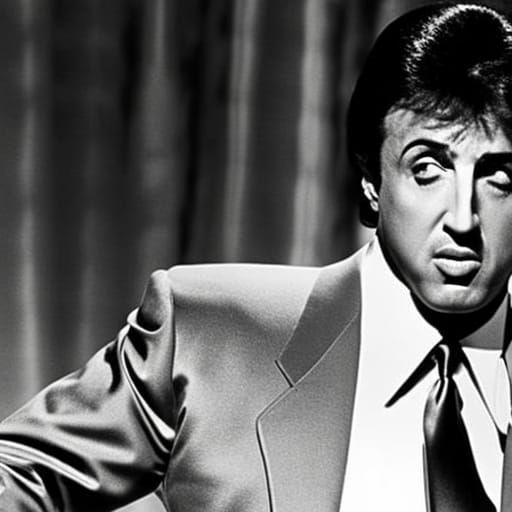 Sylvester Stallone as Tony Manero - AI Generated Artwork - NightCafe ...