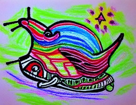 Purple Aztec Snail III - AI Generated Artwork - NightCafe Creator