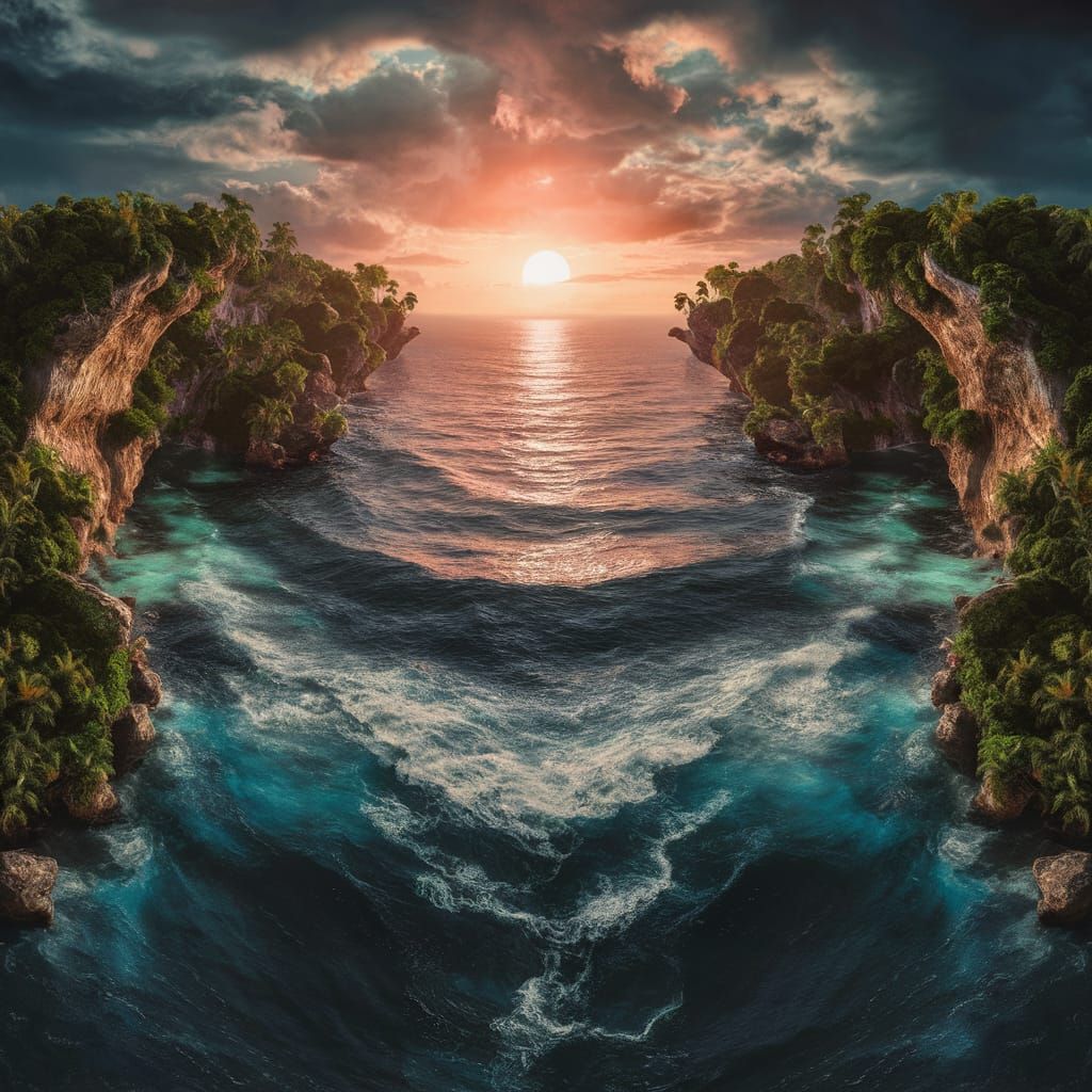 The Idyllic Clifts. - AI Generated Artwork - NightCafe Creator