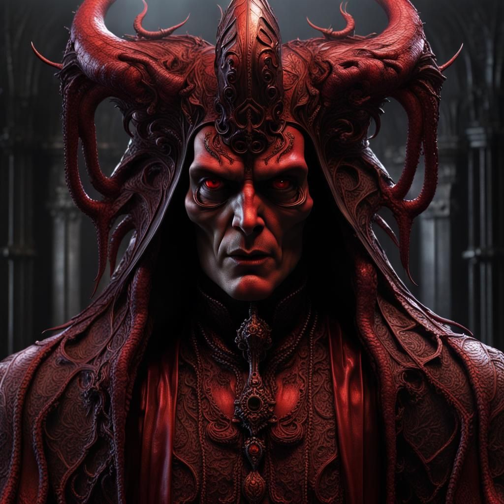 handsome warlock: Gothic Mephistopheles; by H R Giger, by James Cameron, by Steamgoth, by ...