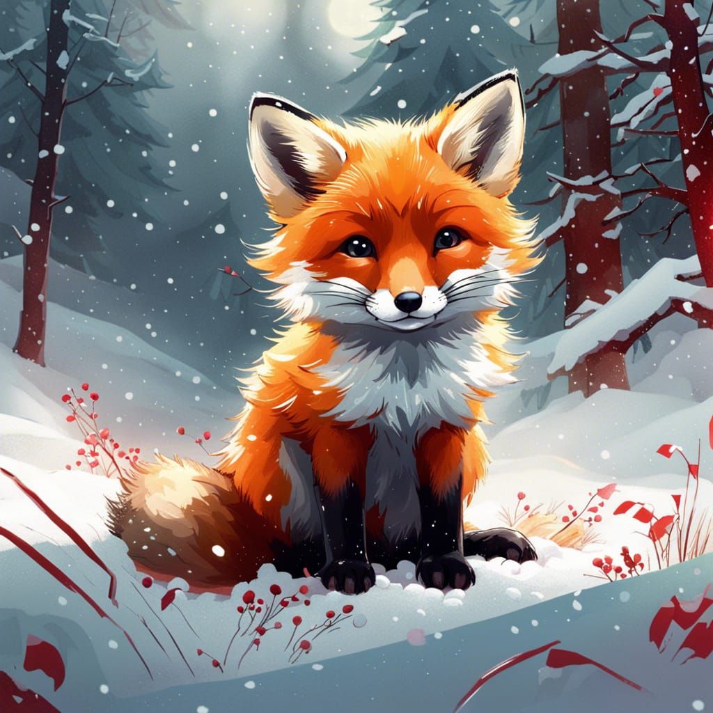 Foxling - AI Generated Artwork - NightCafe Creator