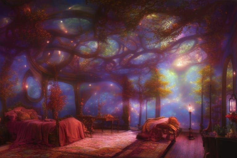 When you're here with me, this room's walls turn into trees - AI ...