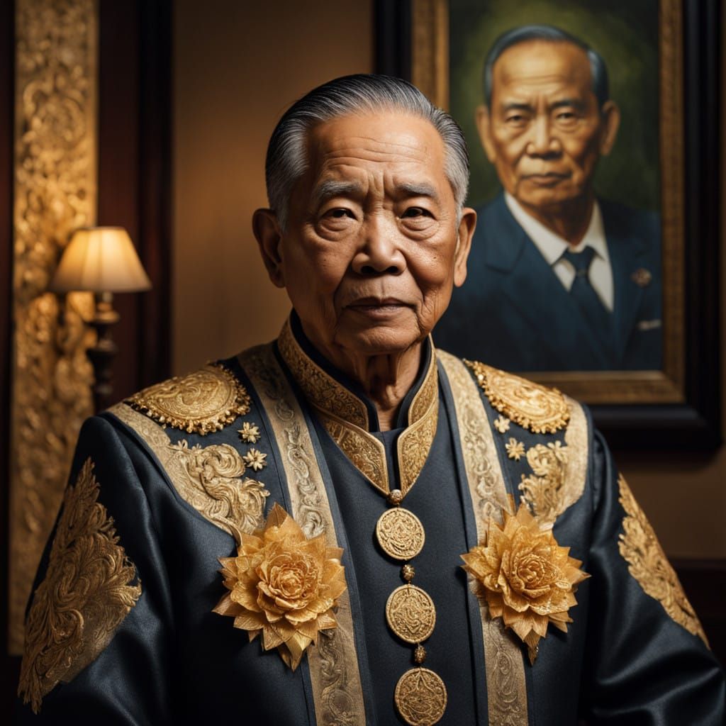 Dignified Grandmaster Receives Lakandula Order in ... - AI Art