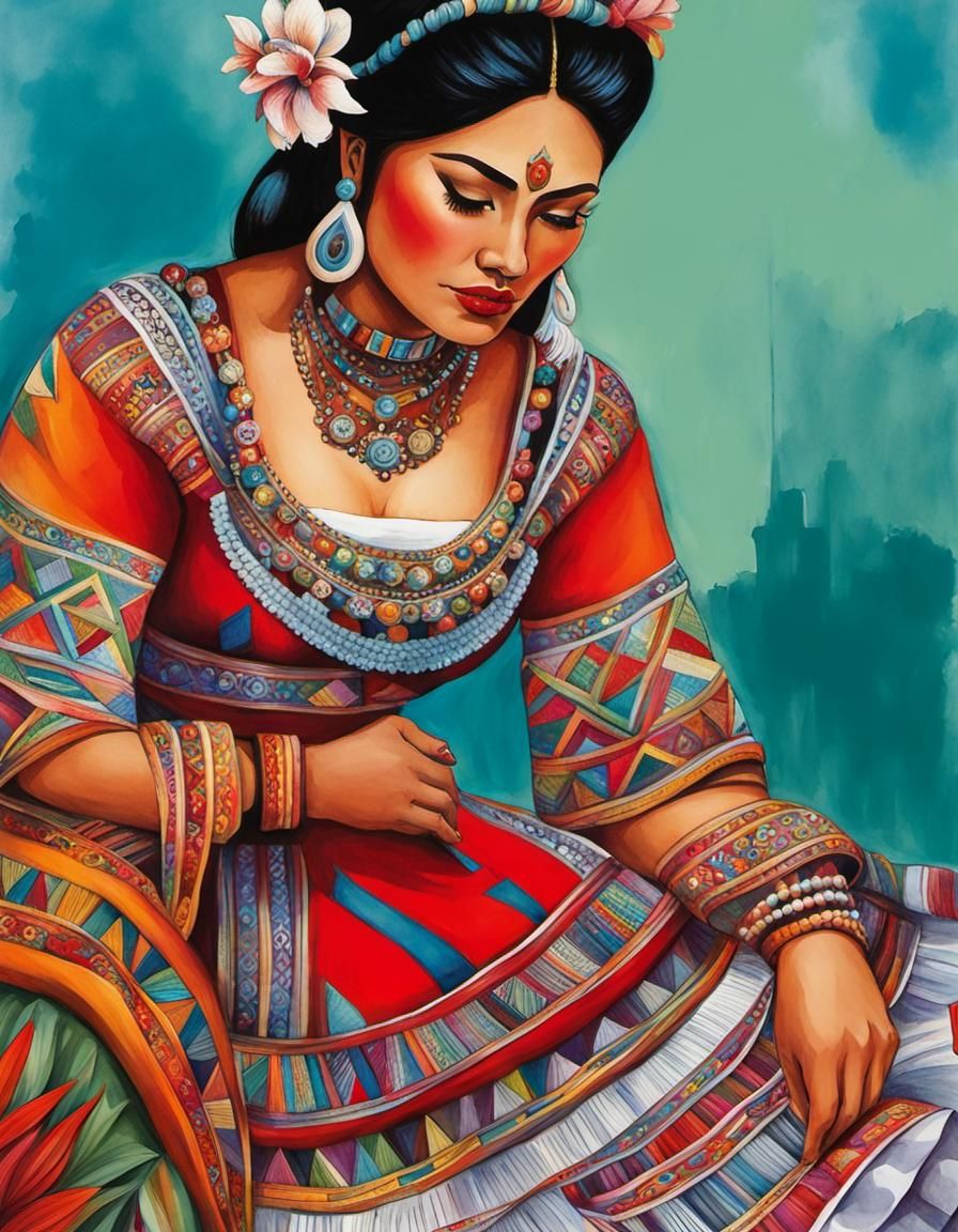 Maya Princess #95 - AI Generated Artwork - NightCafe Creator