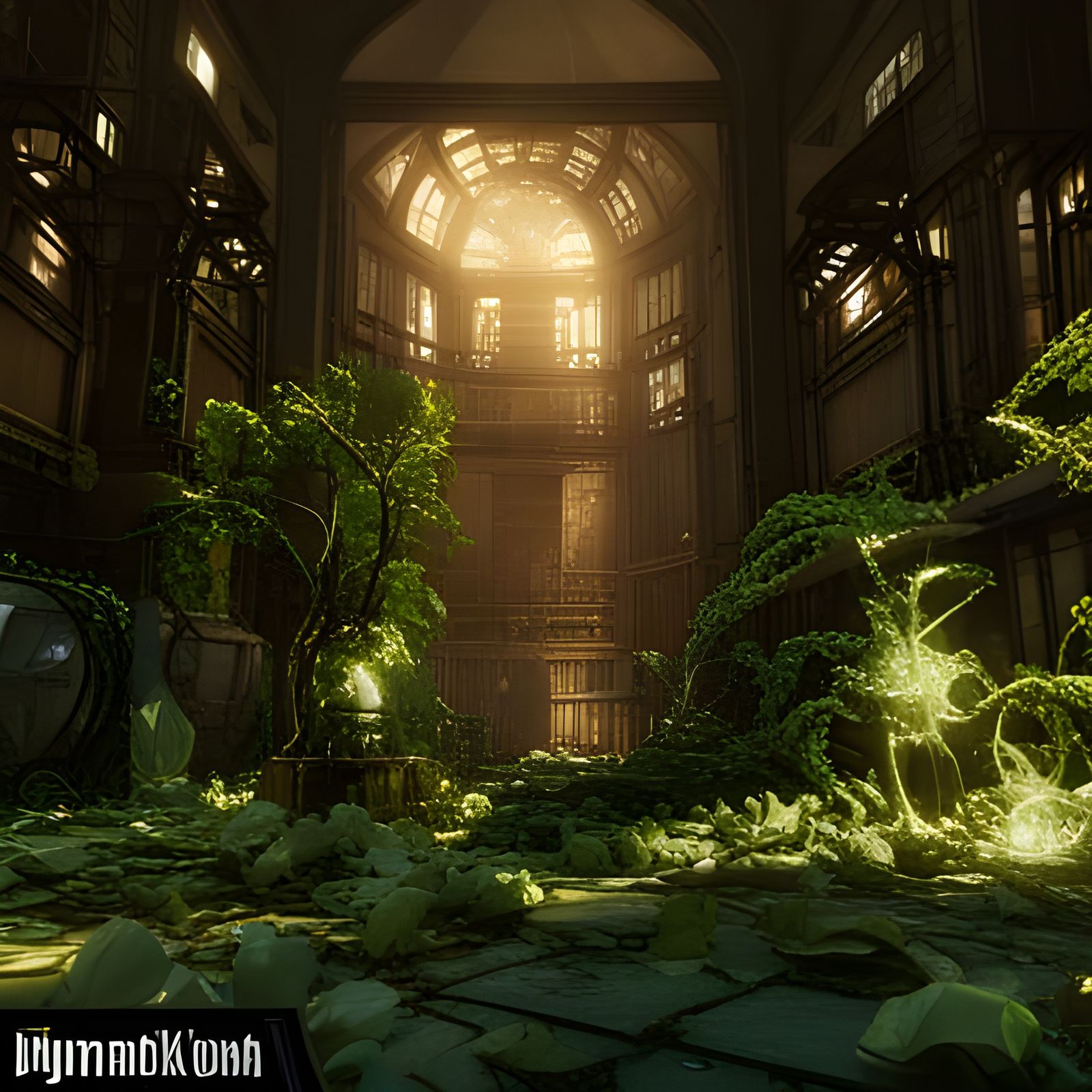 .overgrown. - AI Generated Artwork - NightCafe Creator