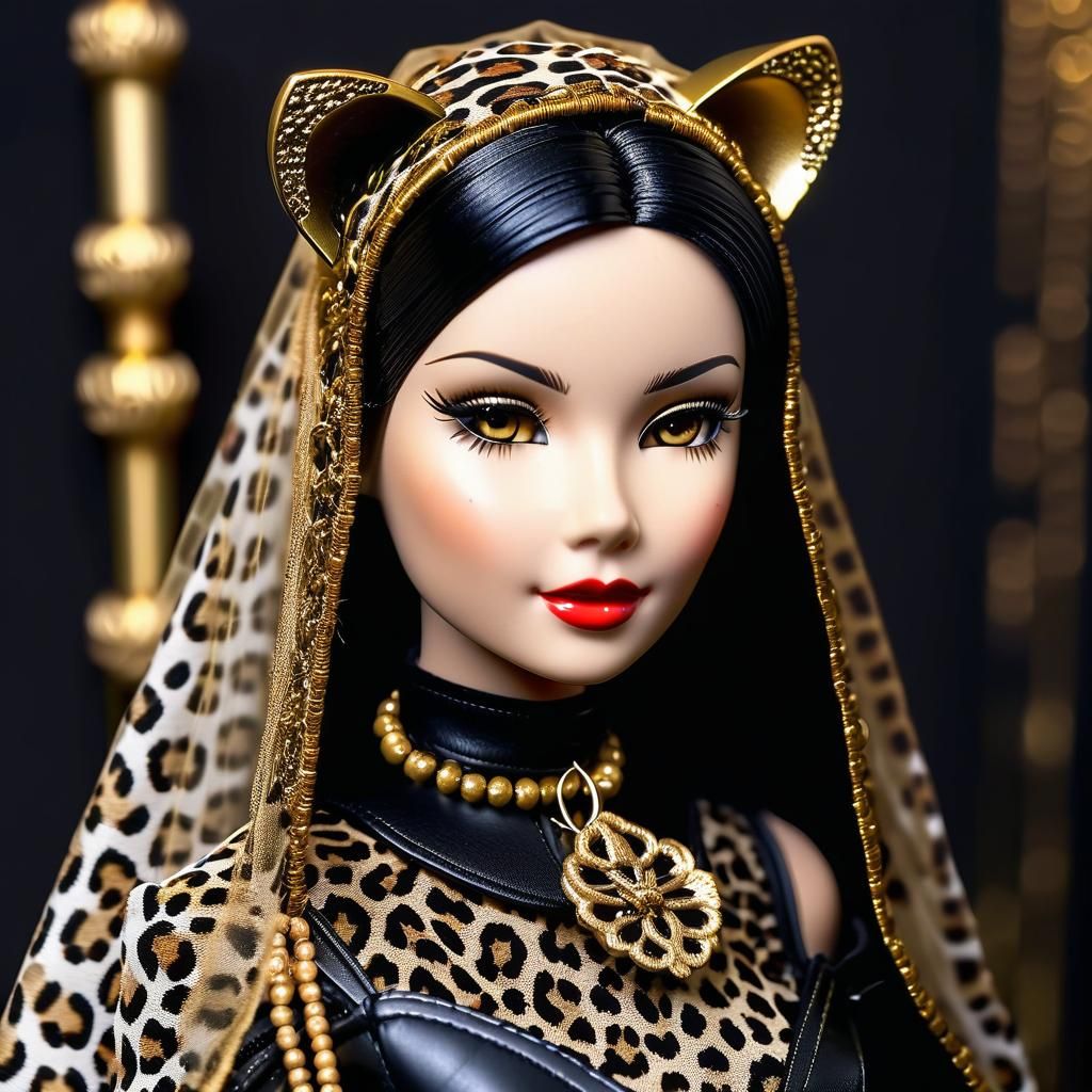 Leopard Goddess - AI Generated Artwork - NightCafe Creator