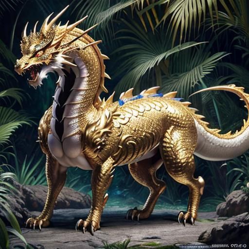 Kirin dragon - AI Generated Artwork - NightCafe Creator