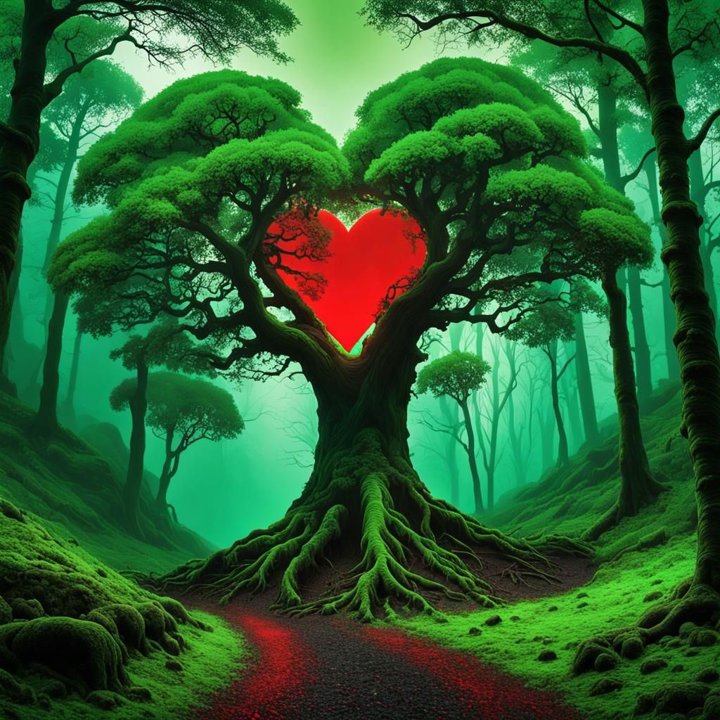 Beneath green and teeming loam, rotting remains, world-bones, stones ...