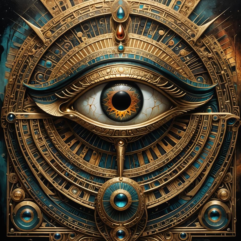 Eye of Ra - AI Generated Artwork - NightCafe Creator