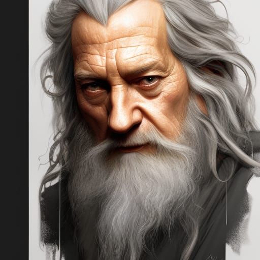 Gandalf the gray - AI Generated Artwork - NightCafe Creator