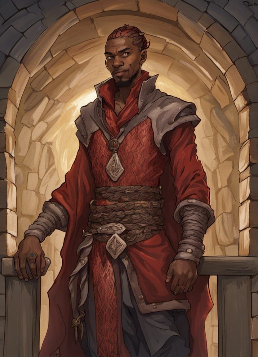 Red Wizard - AI Generated Artwork - NightCafe Creator